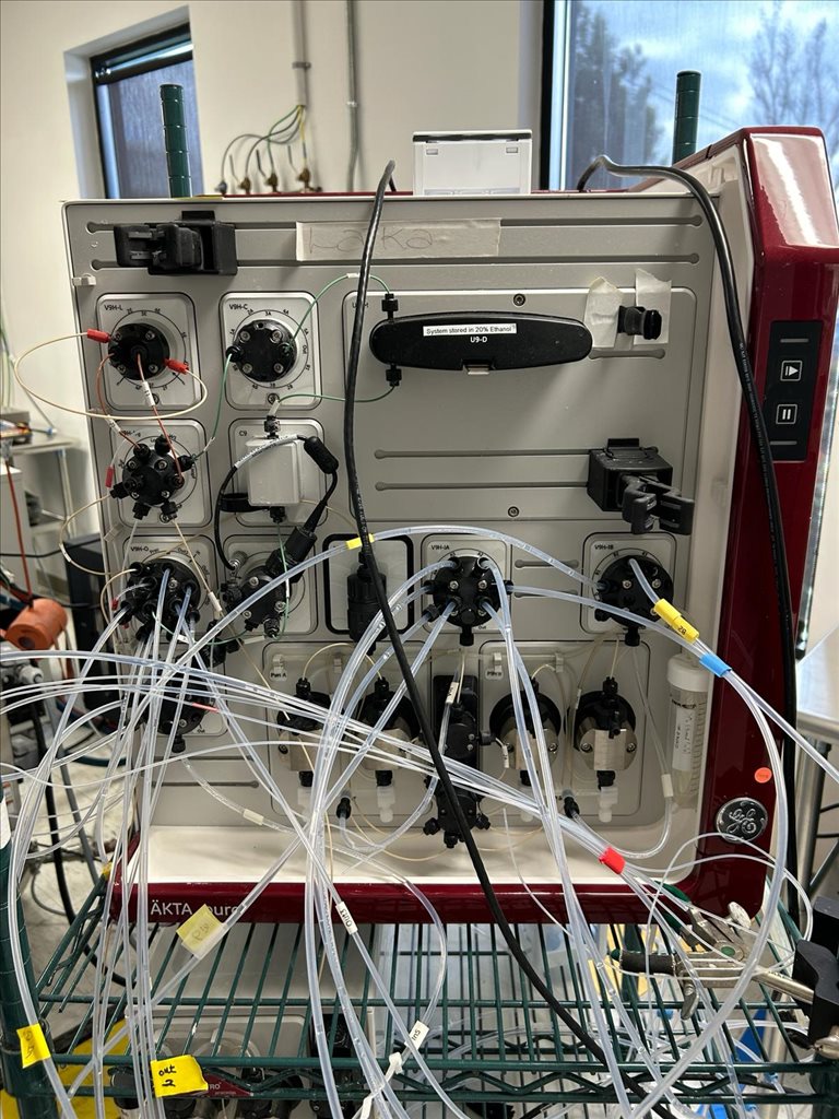 Perfection Global - GE HEALTHCARE / CYTIVA AKTA PURE CHROMATOGRAPHY SYSTEM